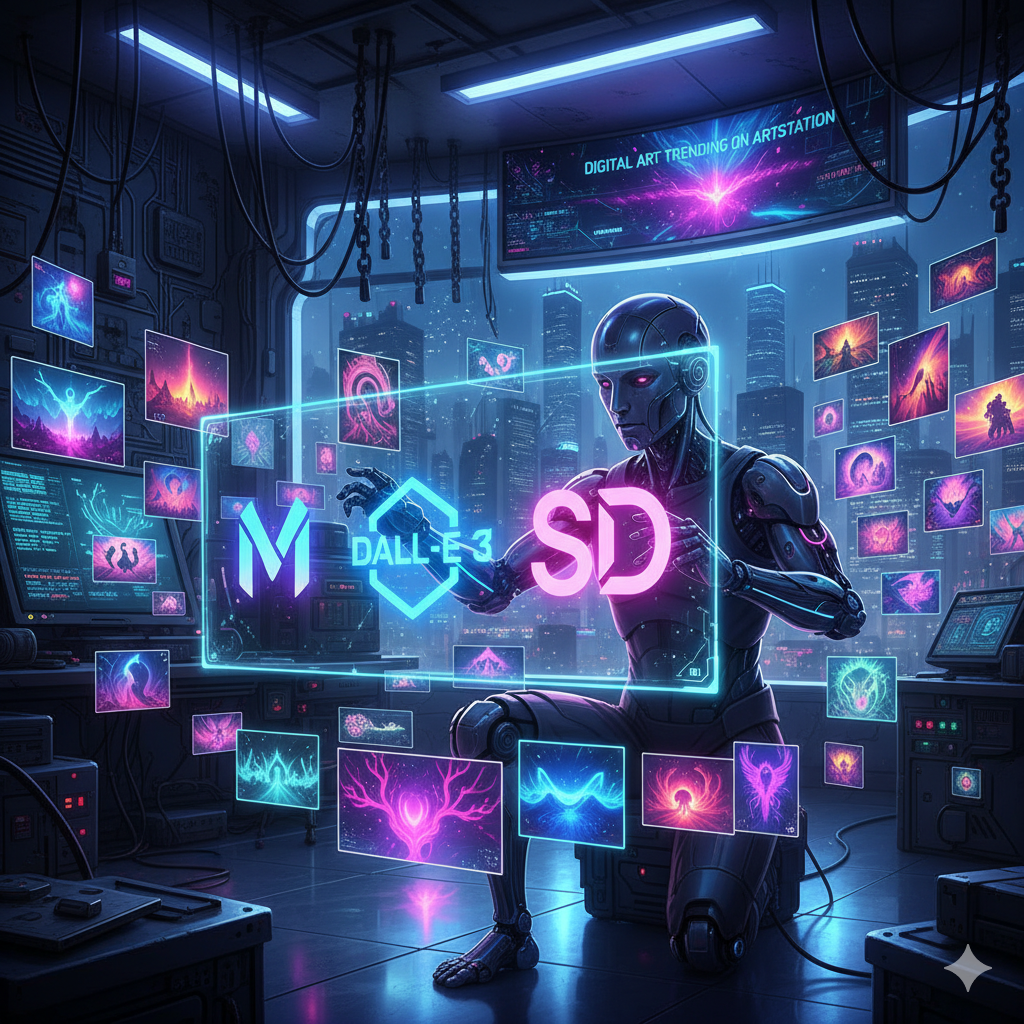 AI NFT Generators 2025: Ultimate Guide to Midjourney, DALL-E 3 & Stable ...