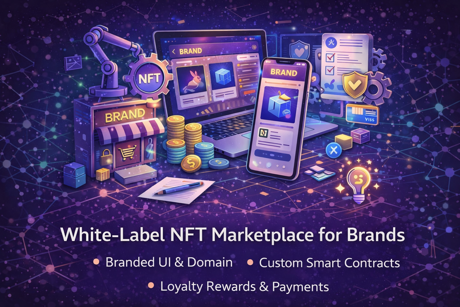 How to Build White-Label NFT Marketplaces for Brands: Architecture ...